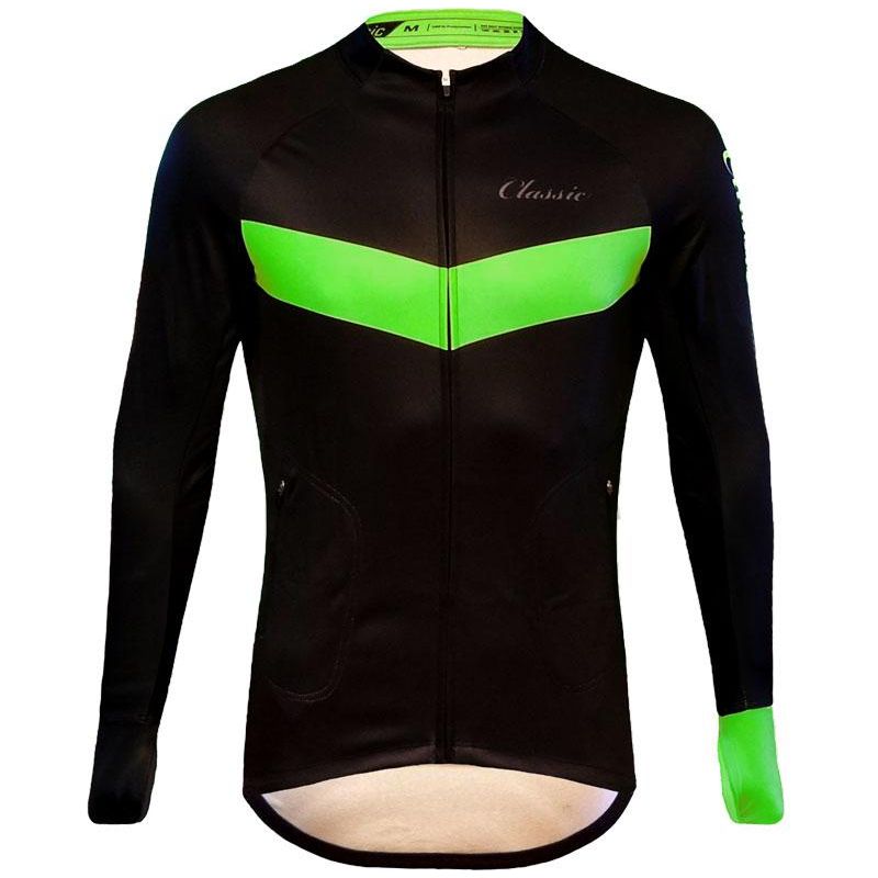Classic Cycling Long Sleeve Winter Jersey