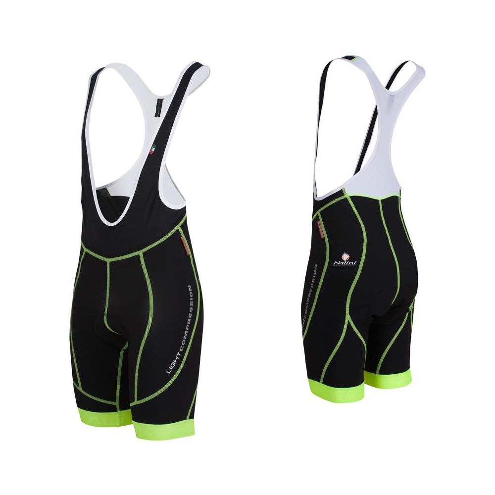 Nalini Rivo Light Compression Bib Shorts Fluo – Classic Cycling